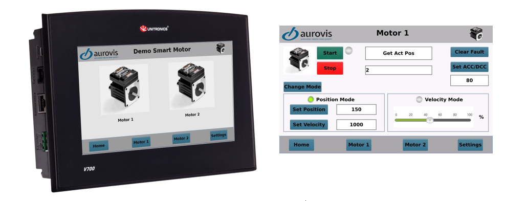Steuerungslösungen von Unitronics › Aurovis